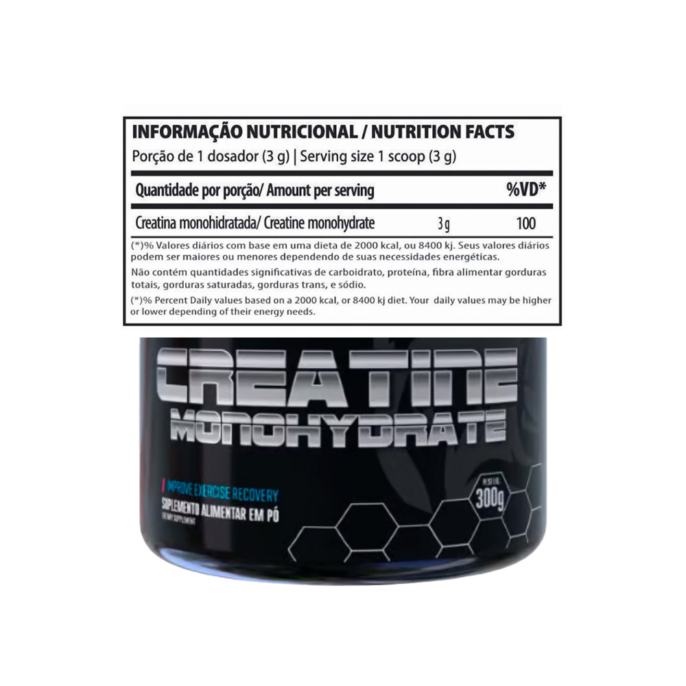 CREATINA MONOHIDRATADA - UNDER LABZ - 300G - Cwb Gold Suplementos ...