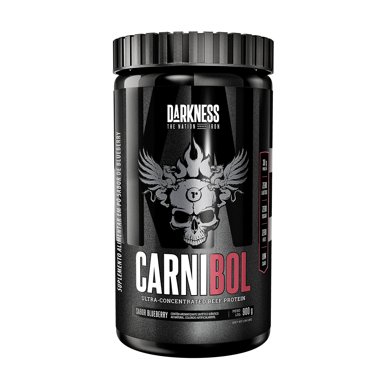 CARNIBOL DARKNESS 900G Whey Protein sem Lactose CWB Suplementos - Loja ...