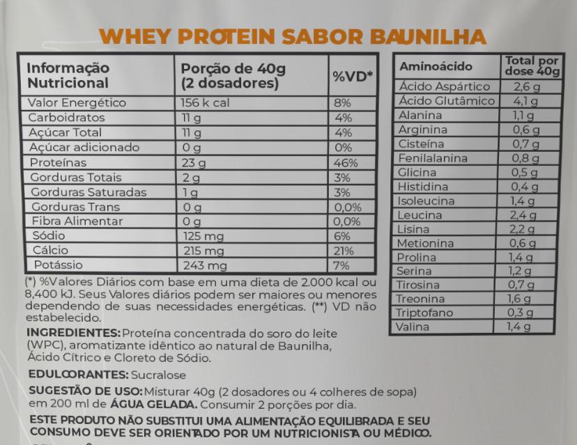Whey Protein Concentrado Body Labs Nutrition 900g - CWB Suplementos ...