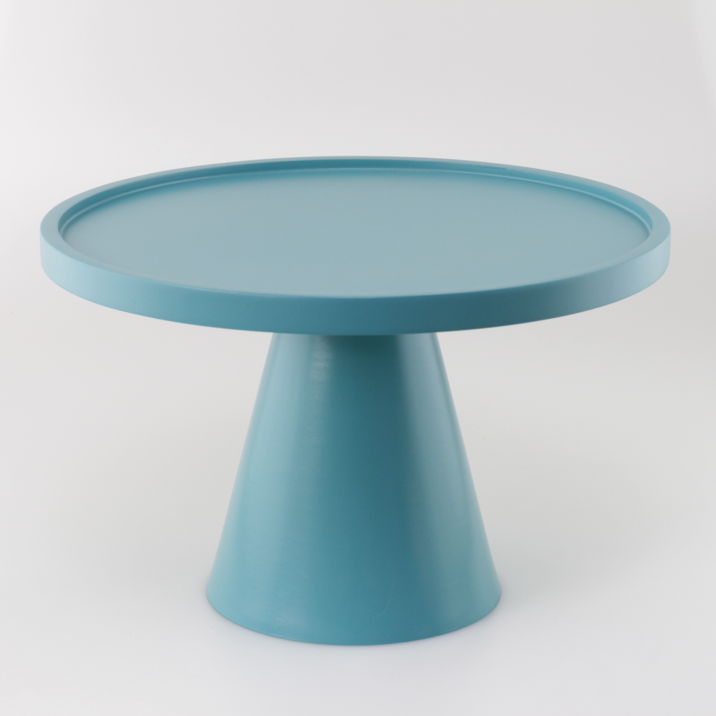 Boleira de MDF Laqueado Azul Turquesa Decoratta - Marmelo Casa e Decoração