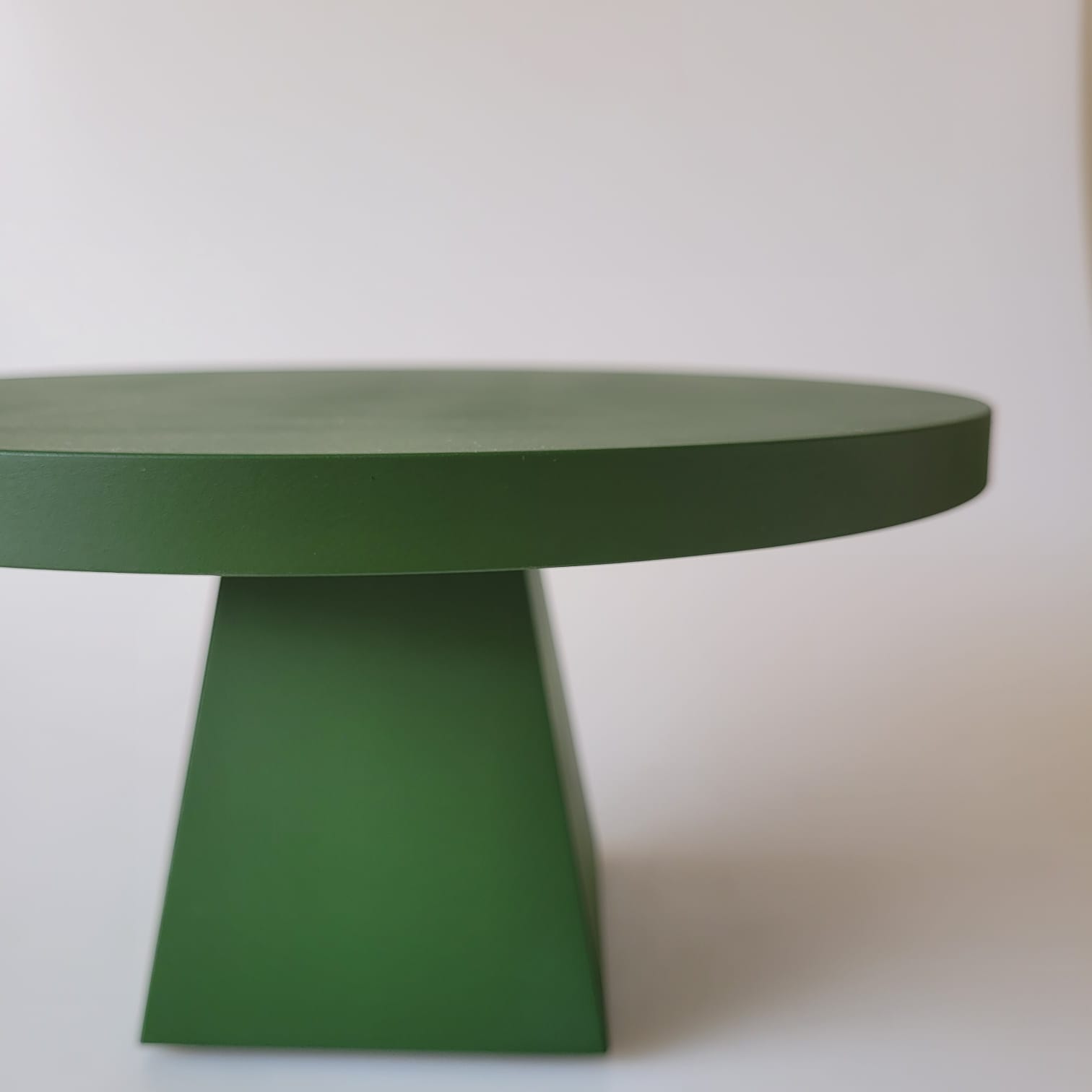 Boleira de MDF - VERDE NATAL - Marmelo Casa e Decoração