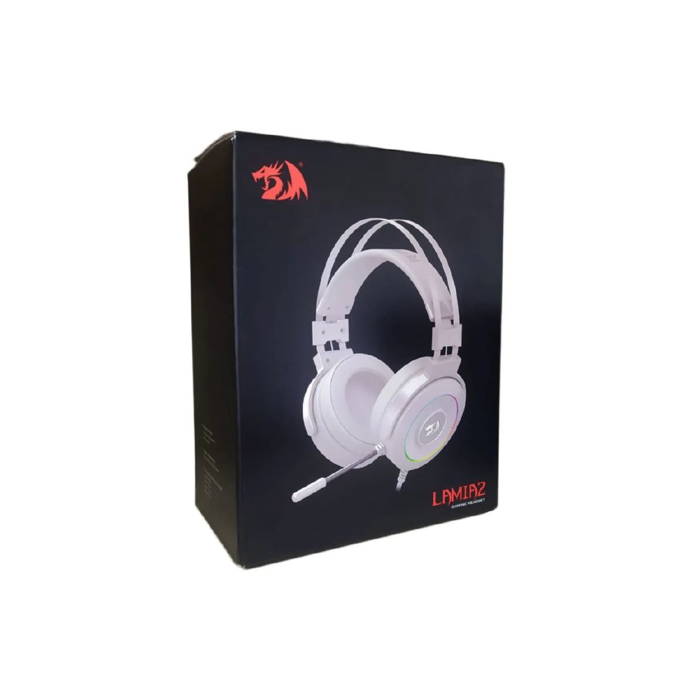 Headset Gamer Redragon Lamia 2 Branco - H320W RGB - Xplace Games | Loja ...