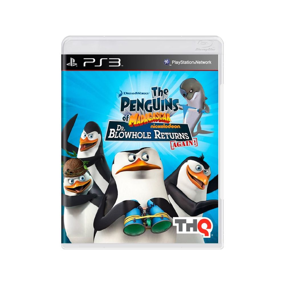 The Penguins Of Madagascar Dr Blowhole Returns Usado Ps3