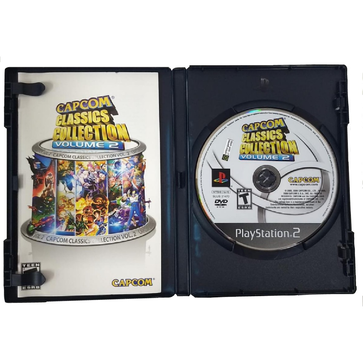 Jogo Capcom Classics Collection Volume 2 - PS2 (PlayStation) - Usado ...