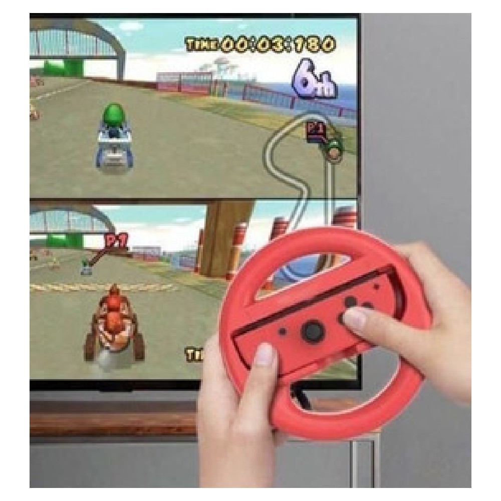 Volante Joy Con Rosa Neon - Nintendo Switch - Usado - Xplace Games ...