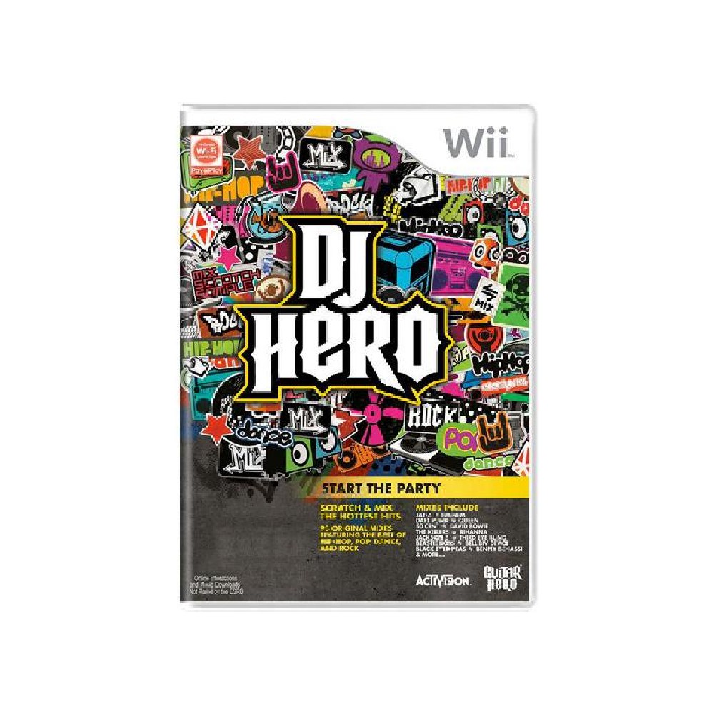 Jogo Dj Hero Renegade Edition (Jogo + Mesa) - Nintendo Wii - Usado ...