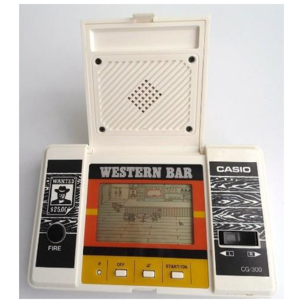 Console - Mini Game Western Bar Casio CG-300 - Usado - Xplace Games ...