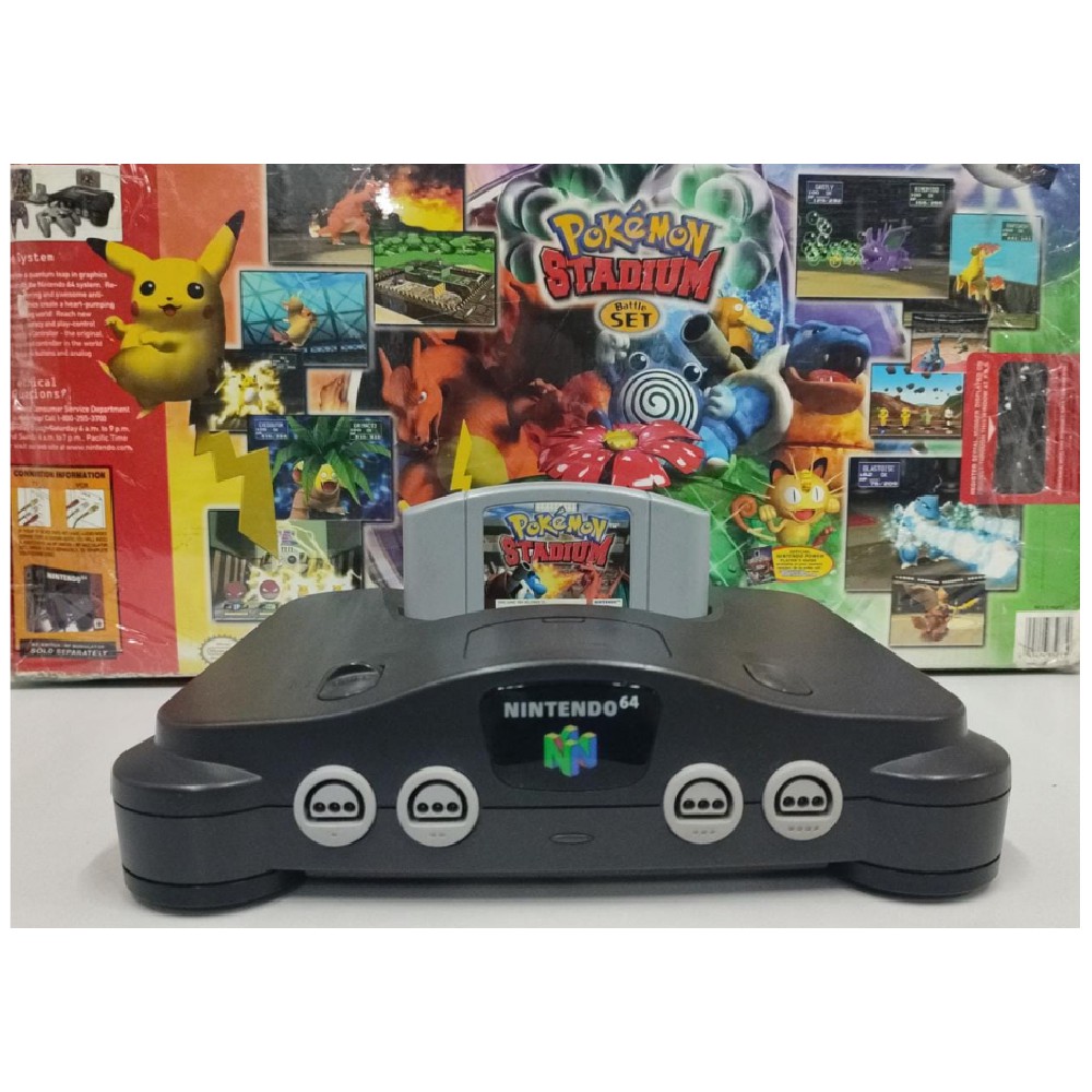 Console Kit Pokémon Stadium - N64 - Usado - Xplace Games | Loja de ...