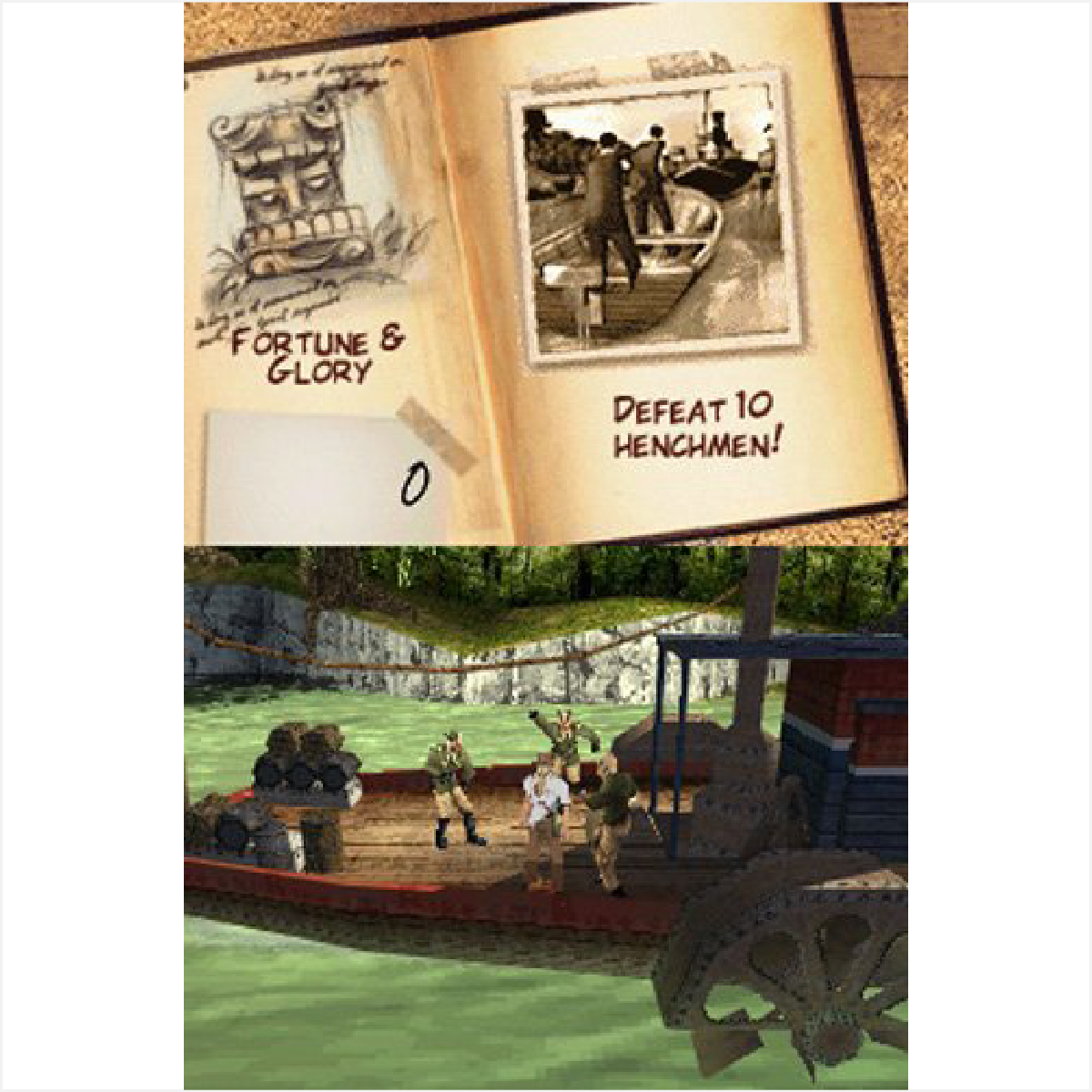 Jogo Indiana Jones And The Staff Of Kings - Nintendo DS - Usado ...