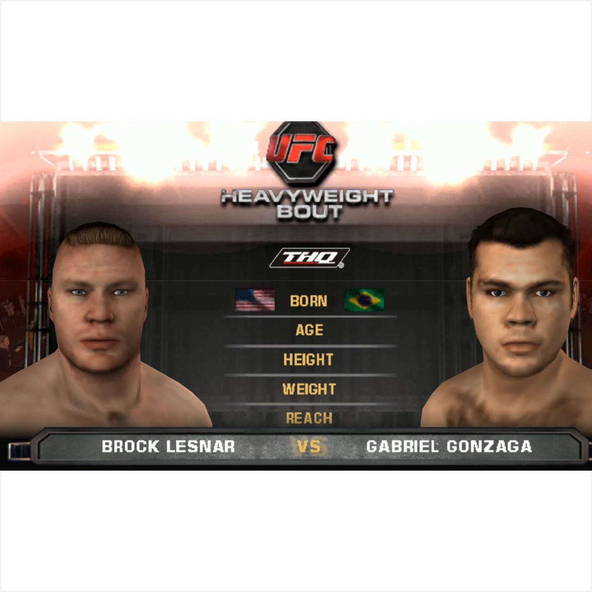 Jogo UFC Undisputed 2010 - PSP - Usado - Xplace Games | Loja de games ...