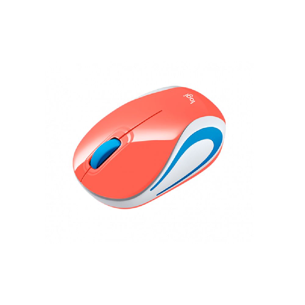Mini Mouse Logitech sem fio M187 - Coral - Xplace Games | Loja de games ...