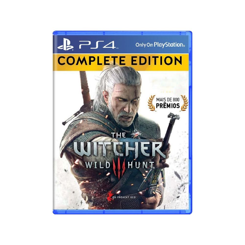 Jogo The Witcher 3 Wild Hunt Complete Edition PS4 Usado Xplace Games Loja de games video game e assistencia tecnica Curitiba PS5 PS4 Xbox One PS3 Xbox 360 Nintendo Switch 3DS