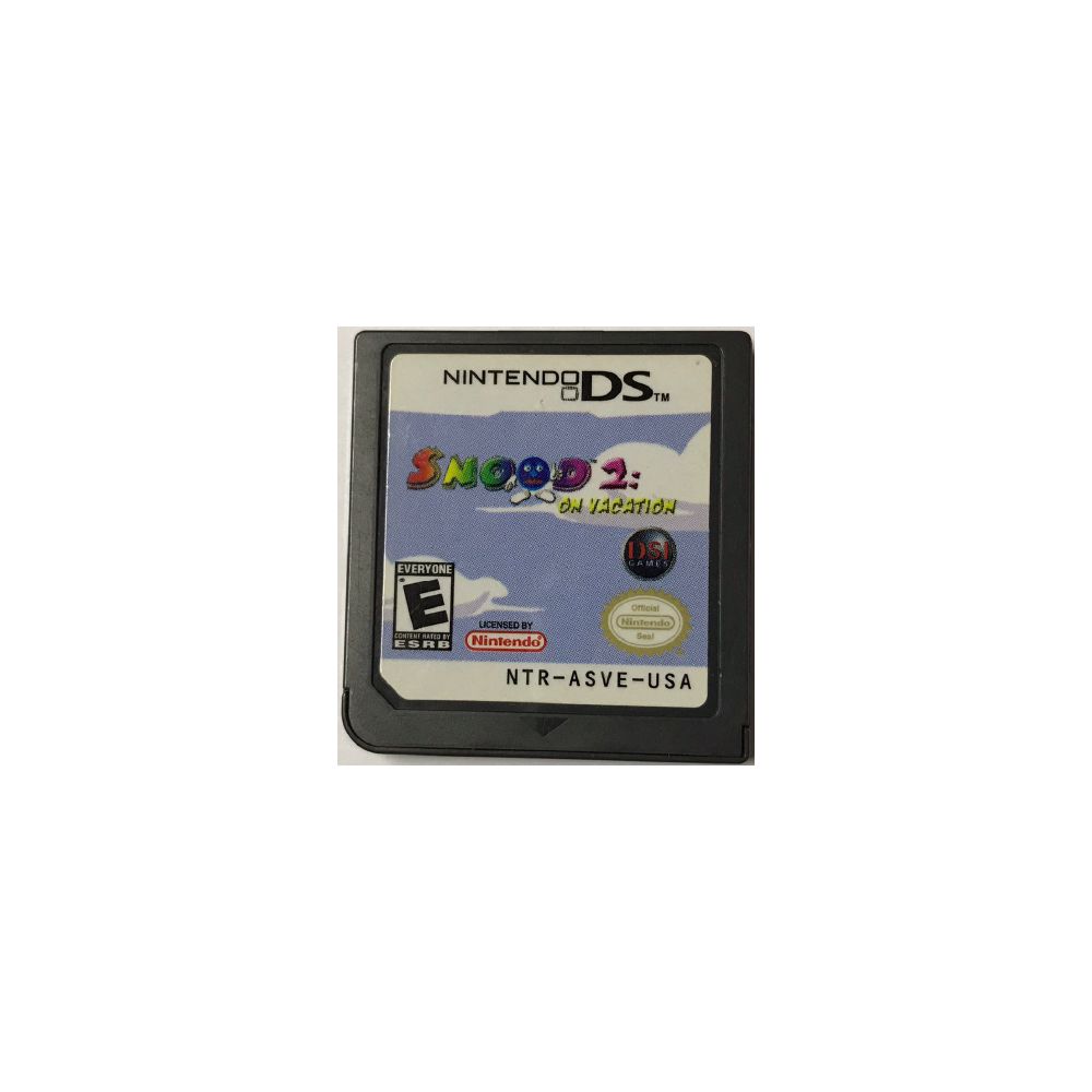 Jogo Snood 2 On Vacation (Sem Capa) - Nintendo DS - Usado - Xplace ...