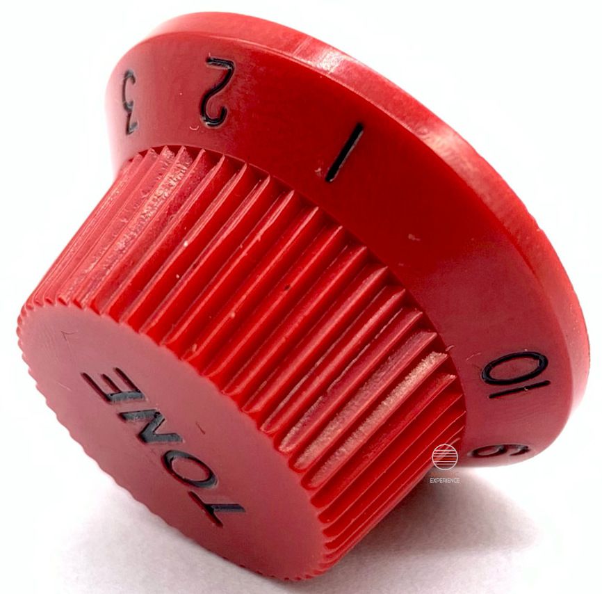 Knob Plástico tone guitarra strato PST-T Vermelho Und - Music ...