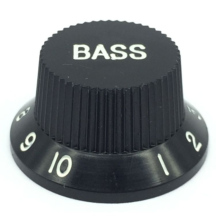 1 Knob Plástico BASS guitarra baixo PST PRETO Unidade - Music ...
