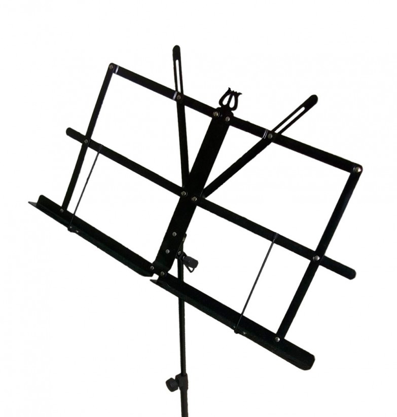 10 Estante partitura dobravel preta pedestal de ferro e capa - Music ...