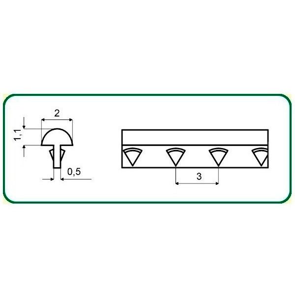 Traste para violão nylon N72s Van Gent 3 metros Holanda - Music ...