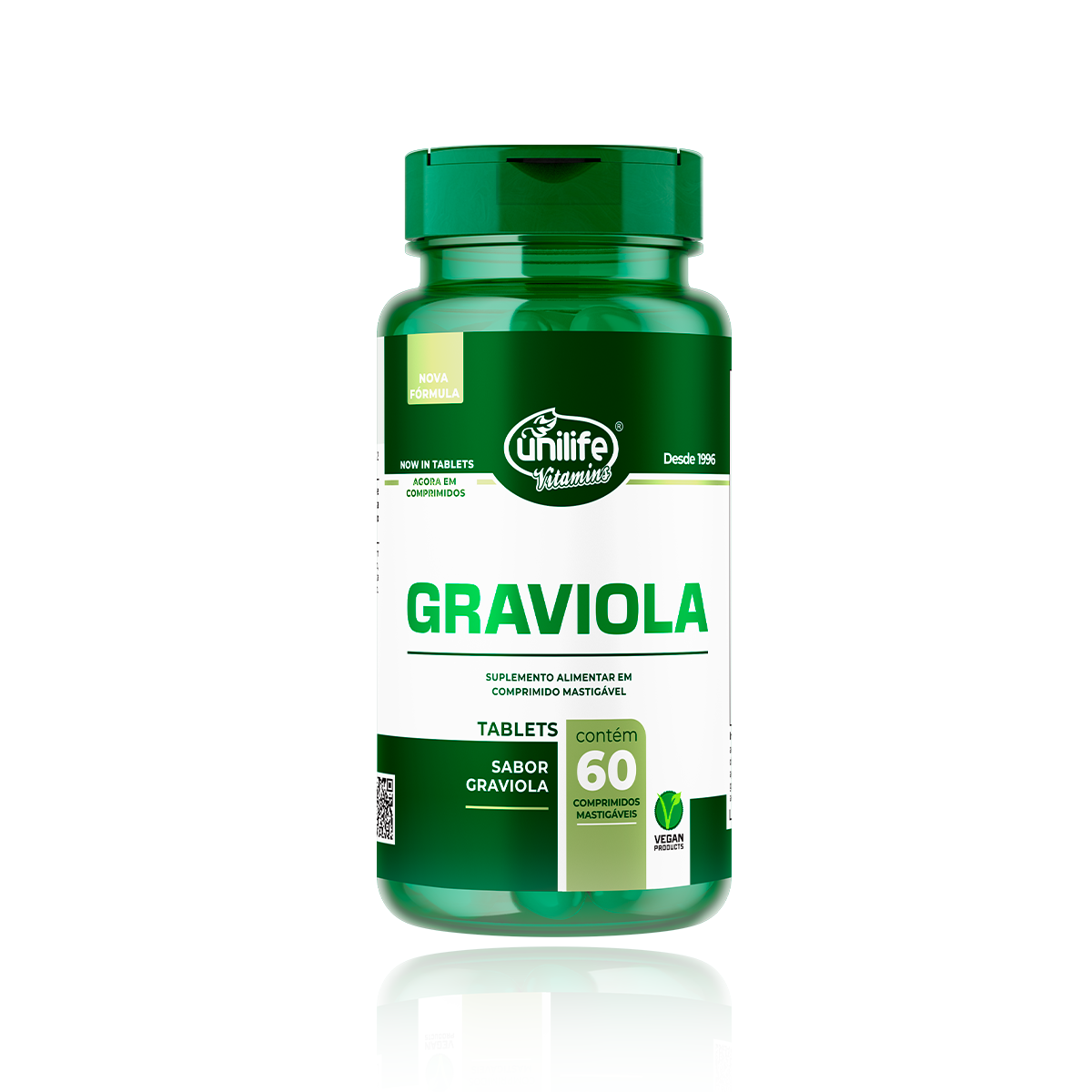 Kit 2 Graviola Unilife 60 comprimidos 1000mg - Edin