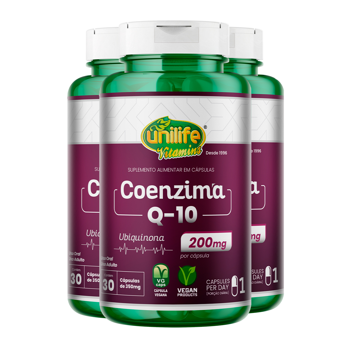 Coenzima Q10 Super Concentrada Unilife 30 cápsulas - Edin