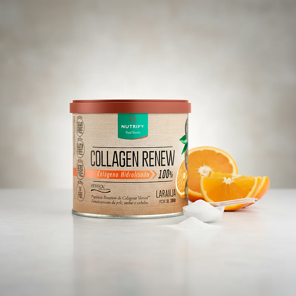 Collagen Renew Laranja Colágeno Nutrify 300g - Edin