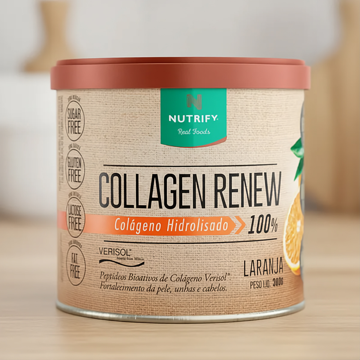 Collagen Renew Laranja Colágeno Nutrify 300g - Edin