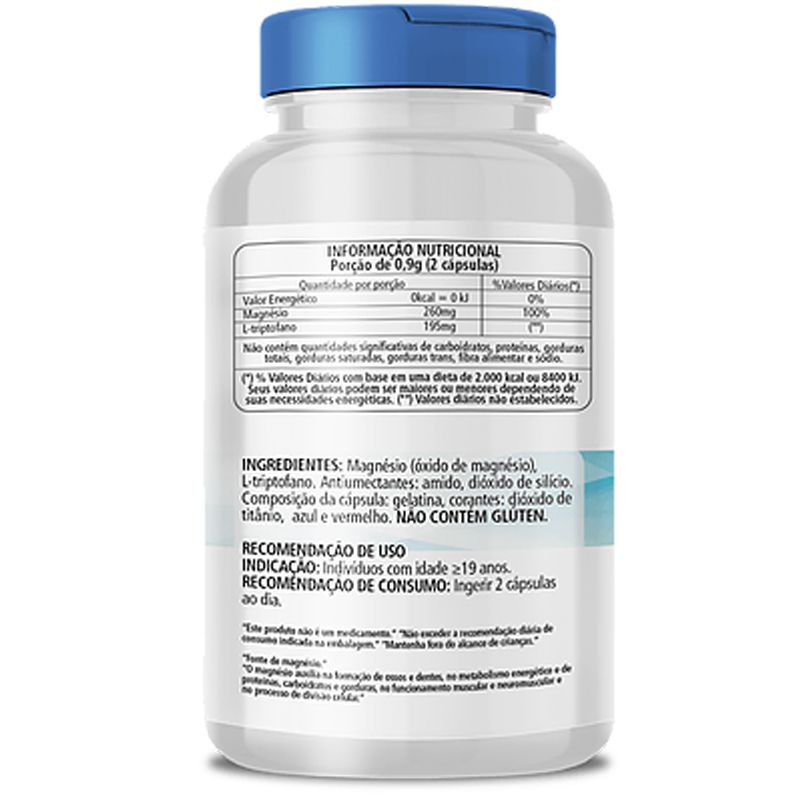 Kit 5 ANSIOZEN L-Triptofano e Magnésio ClinicMais 60 cápsulas - Edin