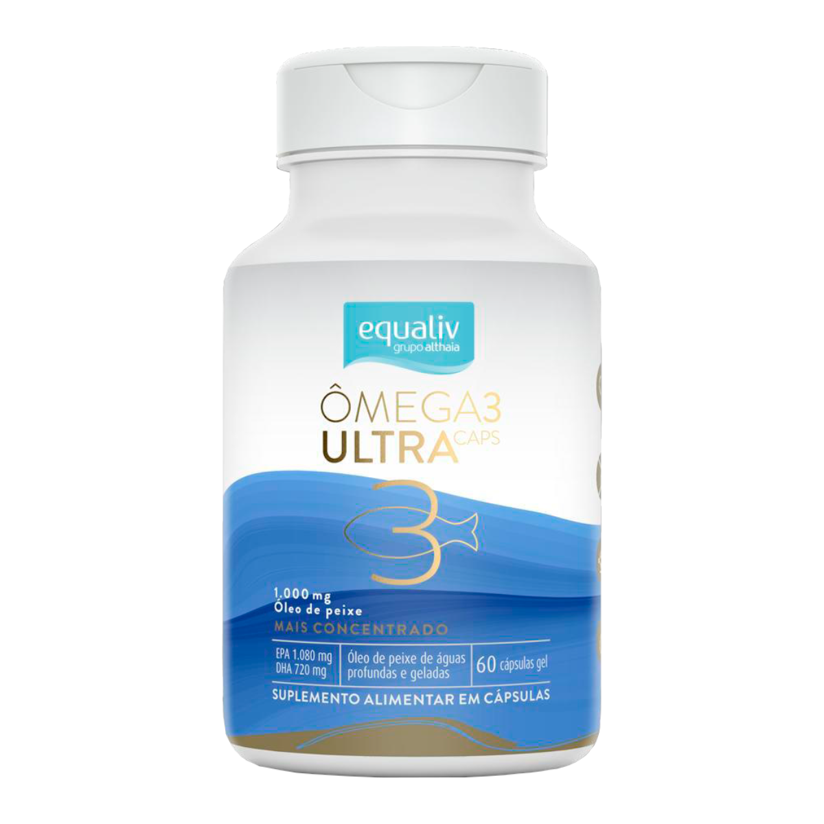 Ômega 3 Ultra Equaliv 60 cápsulas - Edin