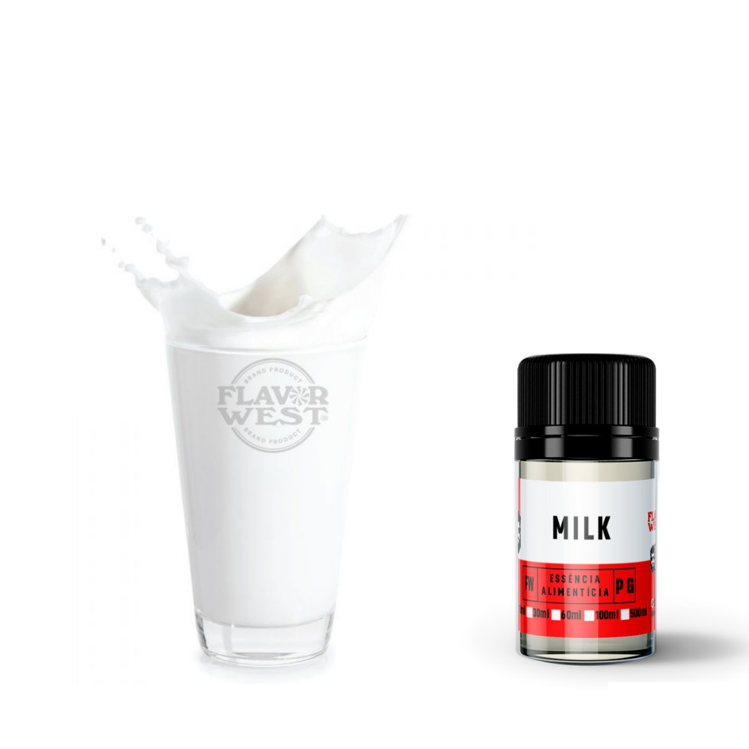 Aroma de Milk 10ml | FW - AROMAS ALIMENTÍCIOS IMPORTADOS