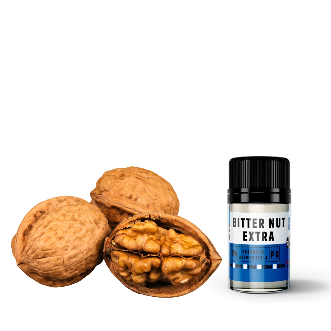 Aroma de Bitter Nut Extra 10ml | TPA - AROMAS ALIMENTÍCIOS IMPORTADOS