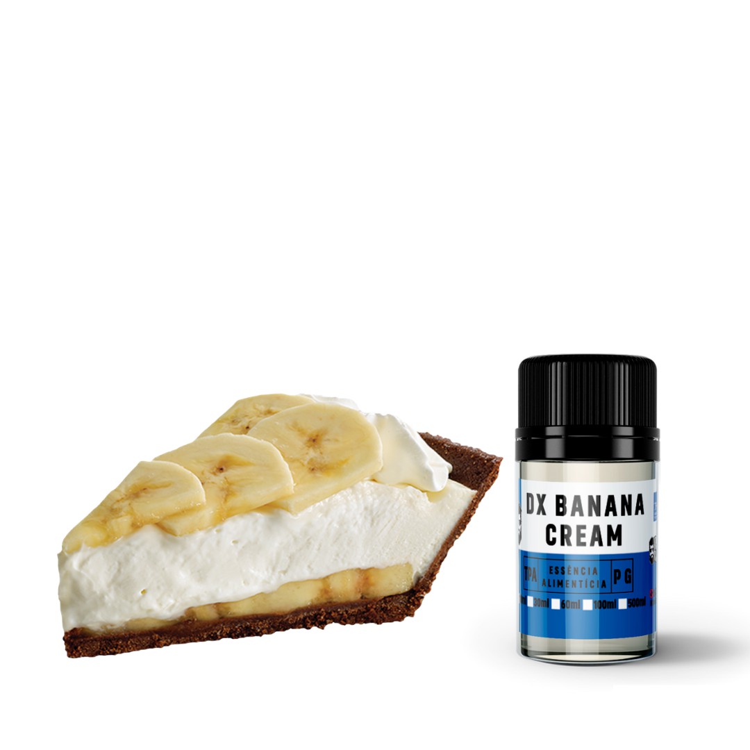 Aroma de Dx Banana Cream 10ml | TPA - AROMAS ALIMENTÍCIOS IMPORTADOS