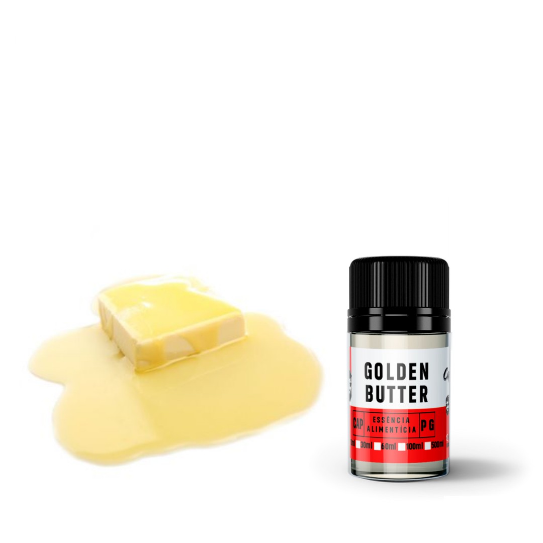 Golden Butter 10ml | CAP - AROMAS ALIMENTÍCIOS IMPORTADOS