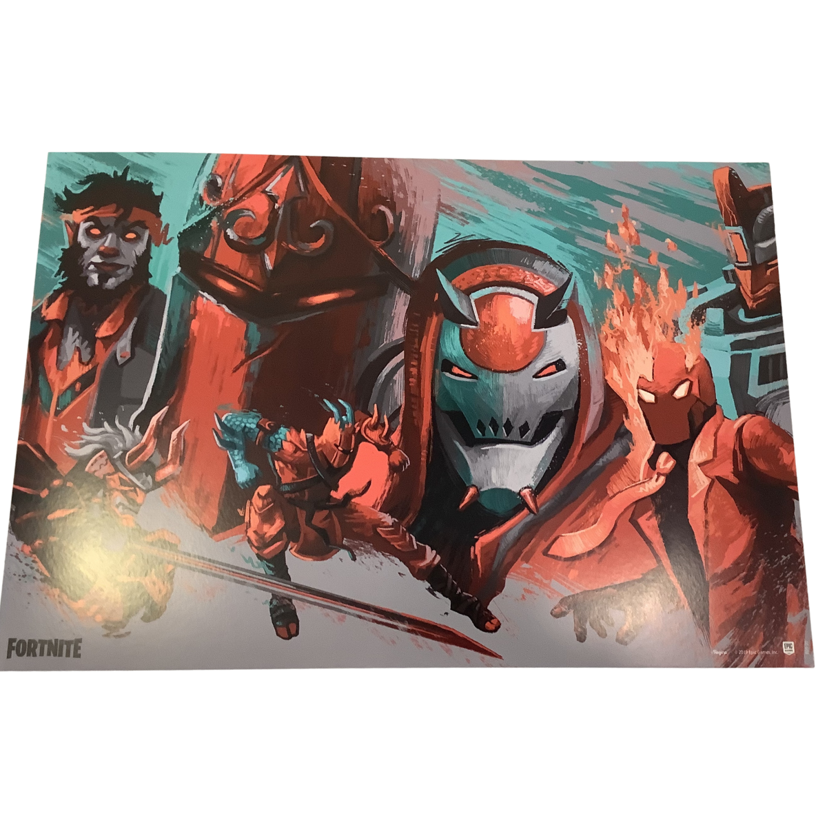 Painel 4 Laminas Decorativo Festa Fortnite REF.115486.9 Regina - CCS ...