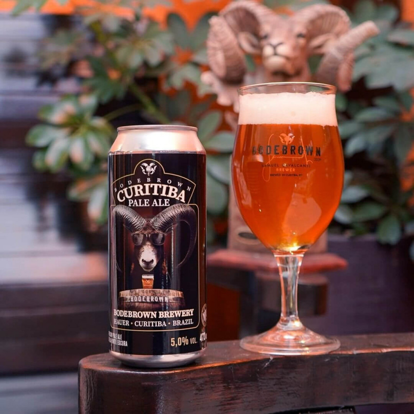 Cerveja Bodebrown Curitiba Pale Ale 473ml - American Pale Ale Equilibr ...