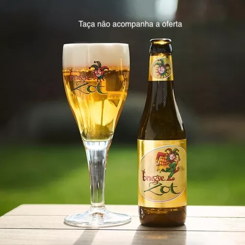 Cerveja Brugse Zot Blond Ale 330ml - Autêntica Belga Dourada e Refresc ...