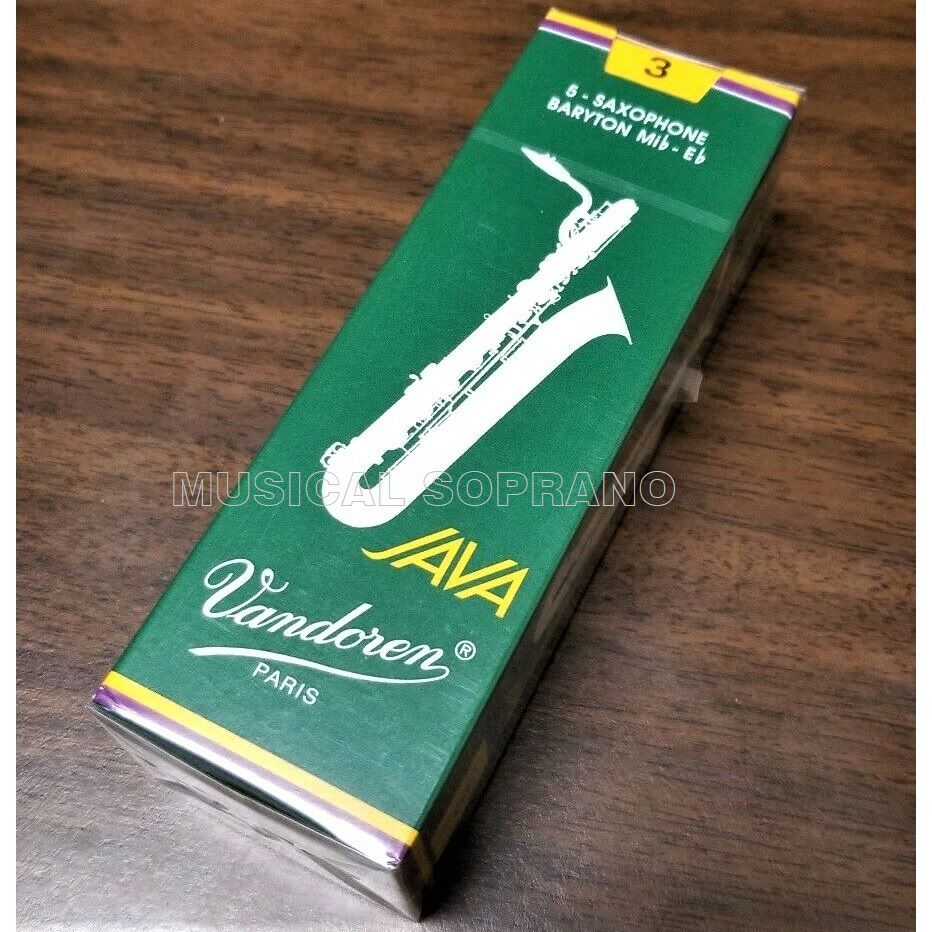 PALHETAS VANDOREN JAVA PARA SAX BARÍTONO (CAIXA COM 5) - Musical Soprano