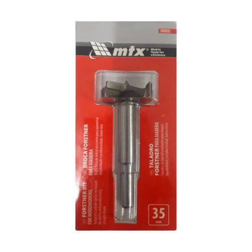 Broca Fresa Forstner 35 Mm Para Dobradiças Mtx - Makfer
