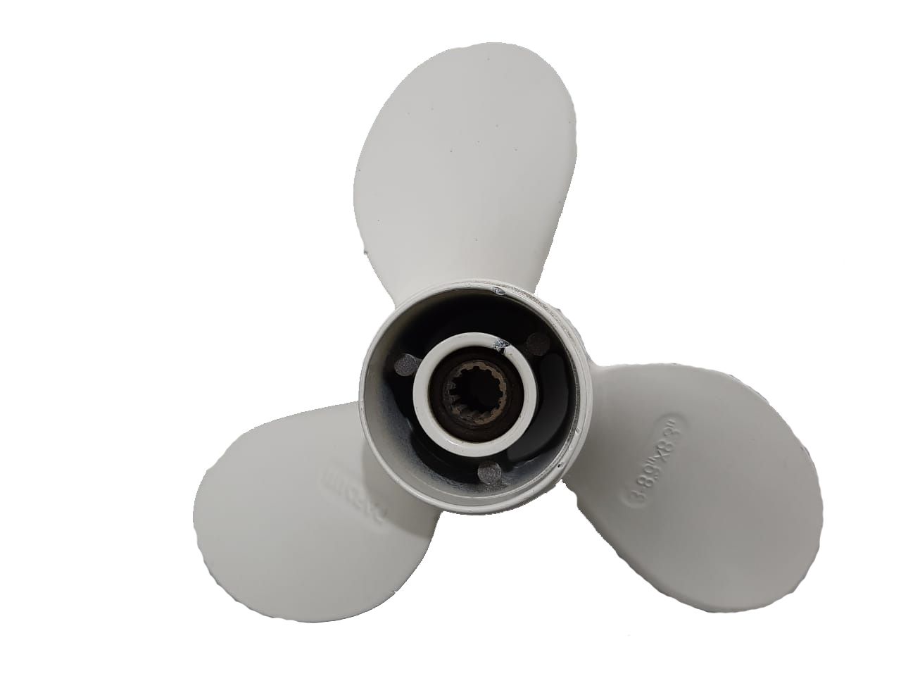 Hélice Em Alumínio 3 Pas - Motor De Tm 9.8 Toyama - Makfer