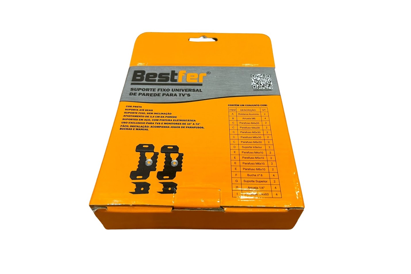 Suporte Tv Universal Fixo Painel Para Parede 10 A 72 Polegadas - Makfer