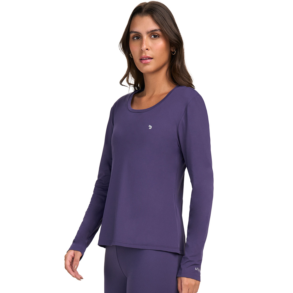 T-SHIRT ETERNA MANGA LONGA UV ROXO VELVET - ALTOGIRO - Keep Fitness ...