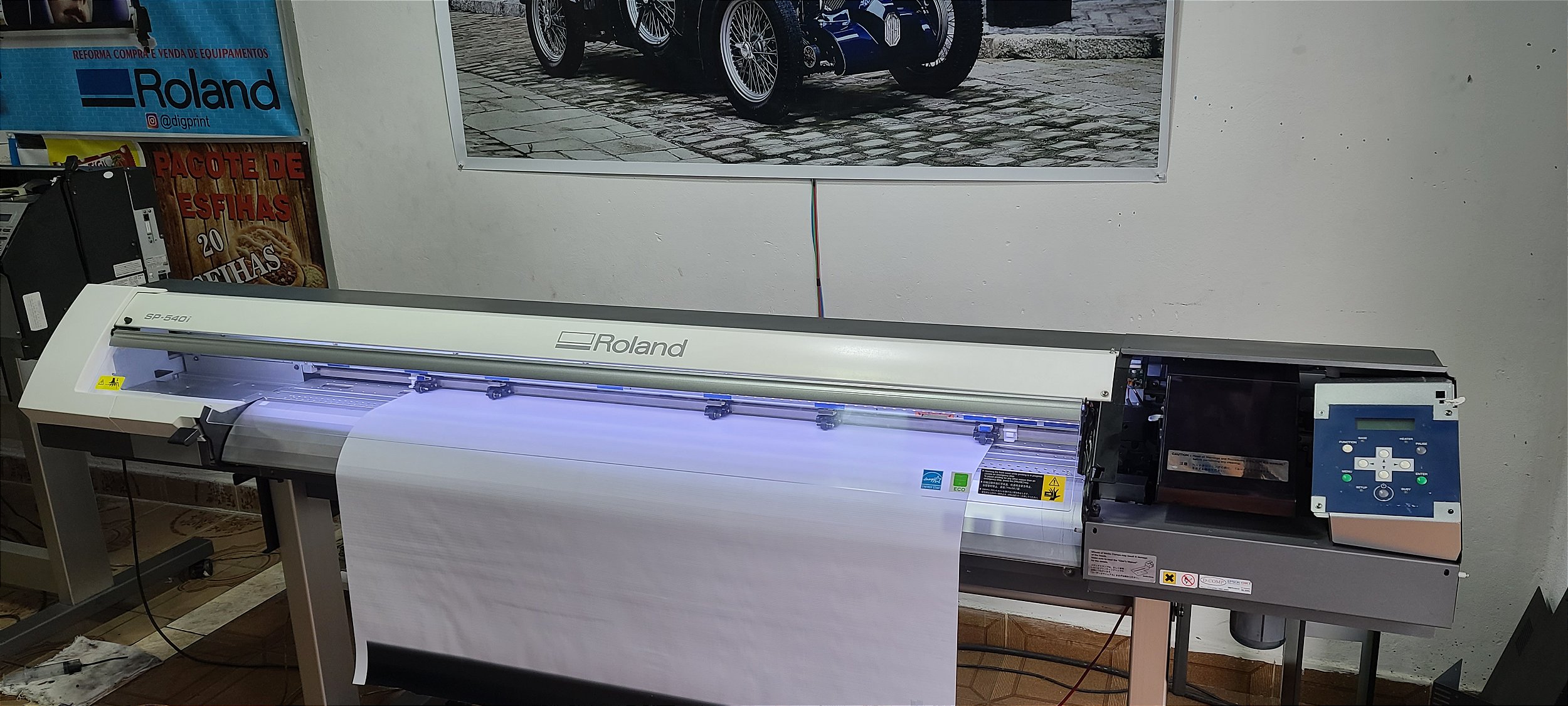 Impressora Plotter Roland SP540 i - DigPrint Equipamentos de Impressao Digital