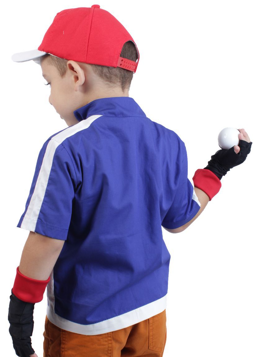 Camisa Ash XYZ - POKÉMONQuimera Kids, Loja de Fantasia Infatil ...