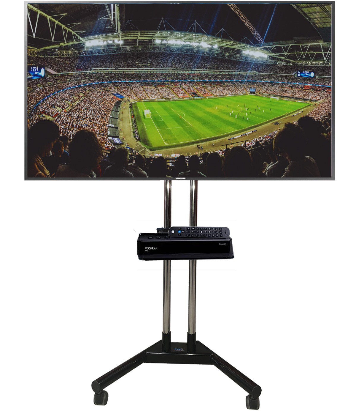 Pedestal Tv - Suporte Para Tv de chão com rodas - Ped Tv