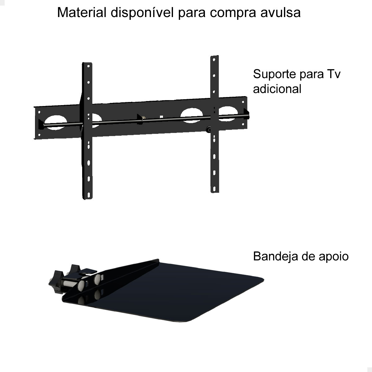 Suporte Para Tv Pedestal Maior Altura 2,2 metros Tv até 65 polegadas ...