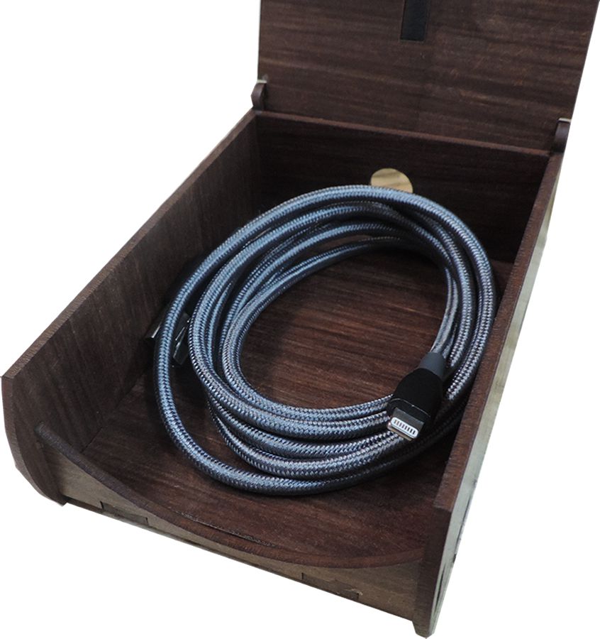 Suporte Celular Mesa Madeira com porta treco Hang Loose - Ped Tv