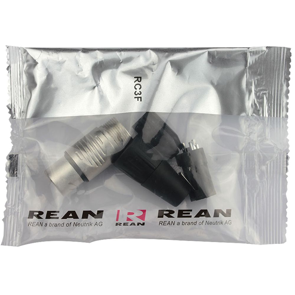 Conector XLR Fêmea Linha RC3F NEUTRIK REAN - Prosound Soluções em Áudi ...