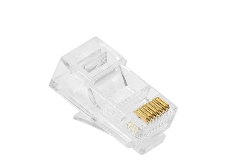 Kit 50 Conectores Plug RJ45 - Redcabos - Loja Especialista em Cabos de ...