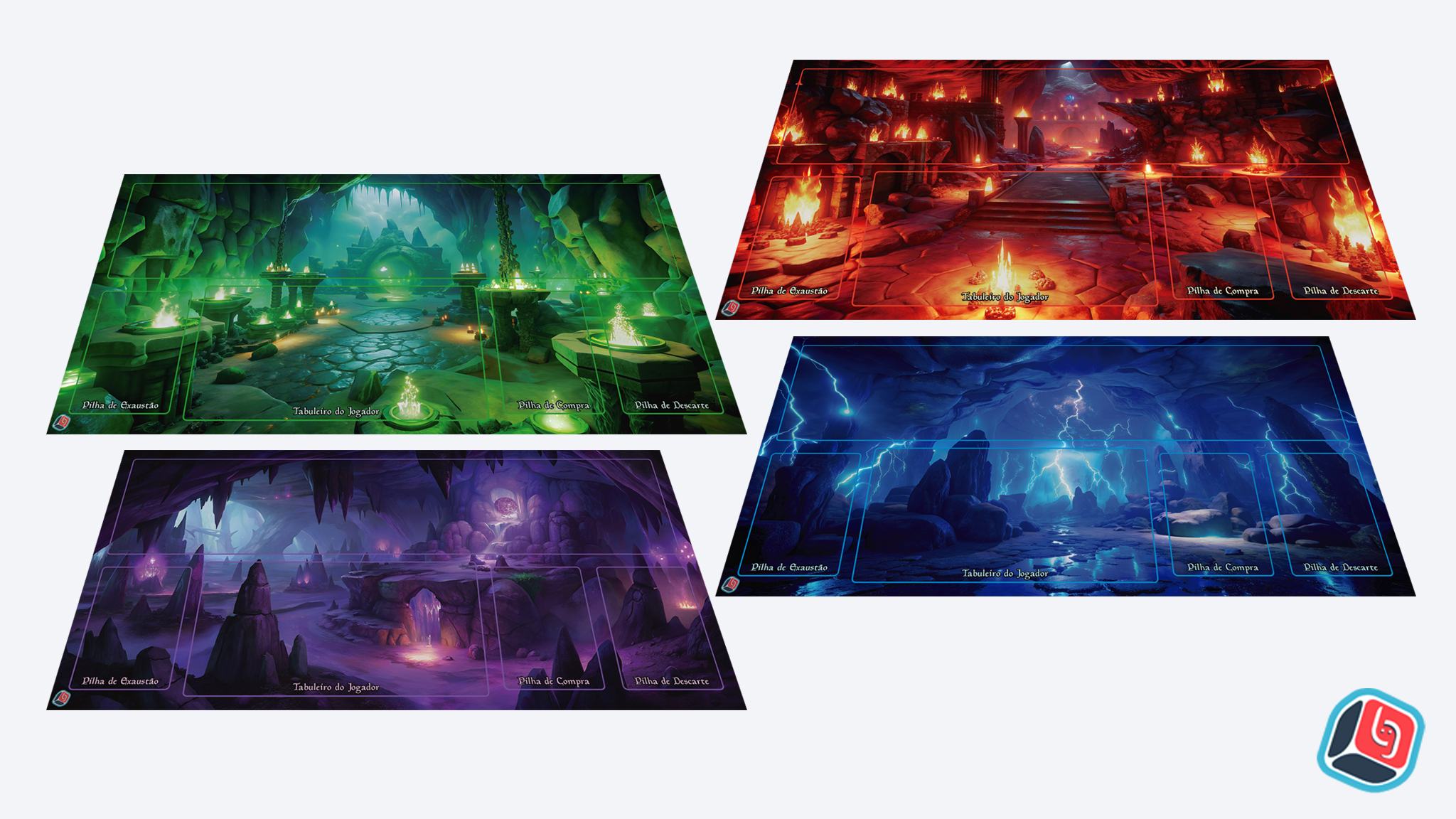 Playmat Slay the Spire - 4 unidades - acessóriosBG - Impressões 3D para ...