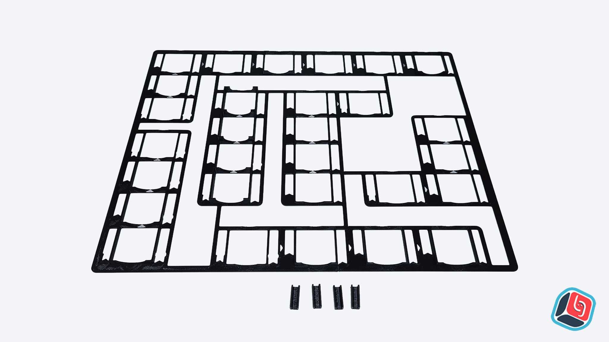 Overlay 3D Brass: Birmingham - acessóriosBG - Impressões 3D para Board ...