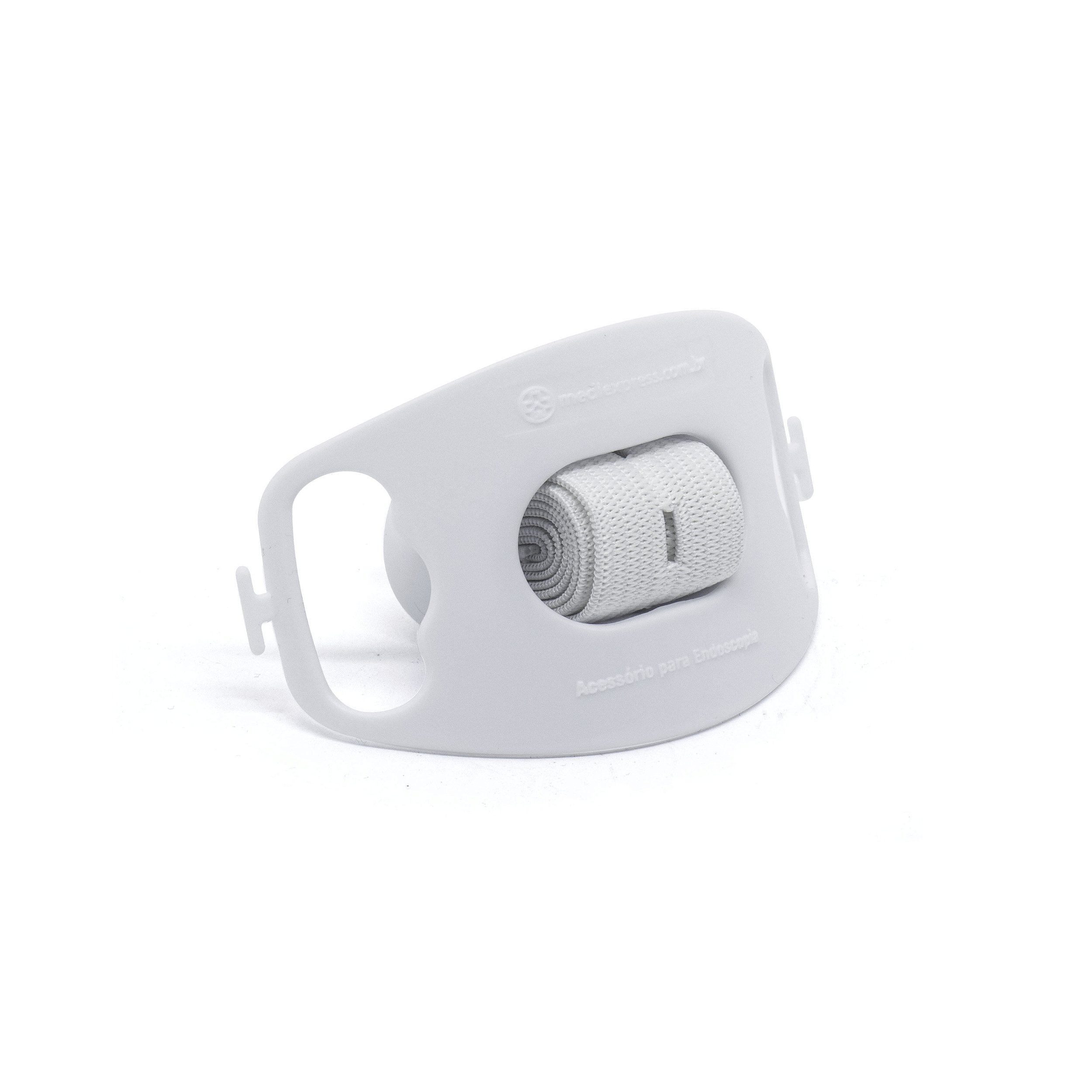 Bocal Para Endoscopia Adulto com Elástico Branco - M3 - 5 UN - Mediexpress