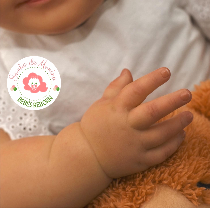 Bebê Reborn Kit June Awake Realborn - Sonho de Menina - Bebê Boneca Reborn